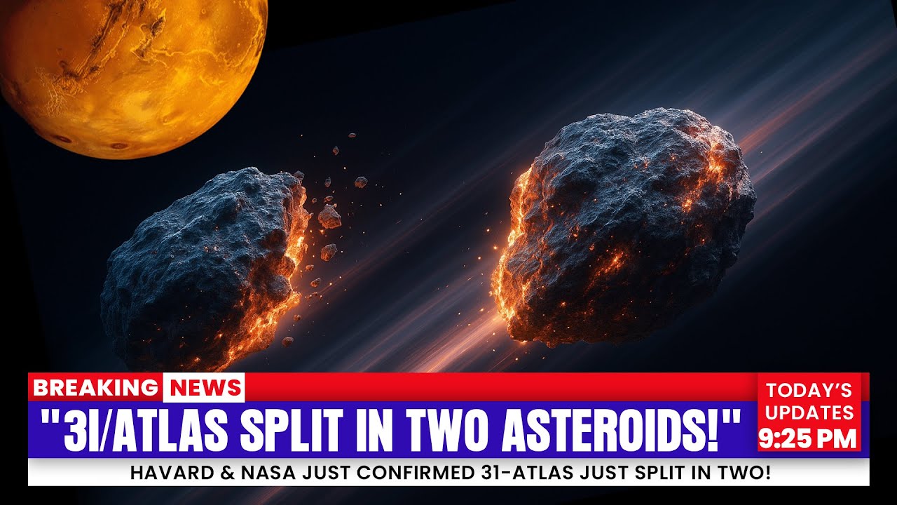 NASA Just CONFIRMED 3I/ATLAS Just Split in Two — And It’s Heading ...
