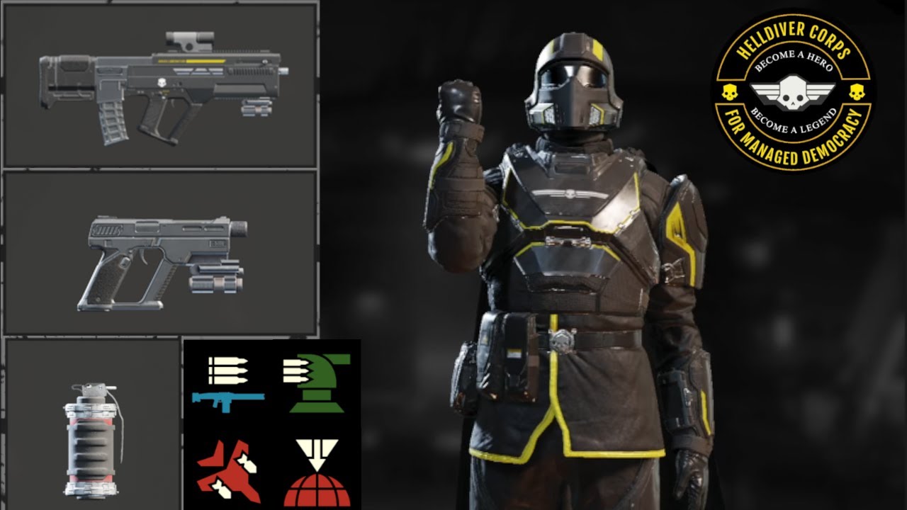 Cadet Build: Loadout and Tactics | Helldivers 2 - YouTube