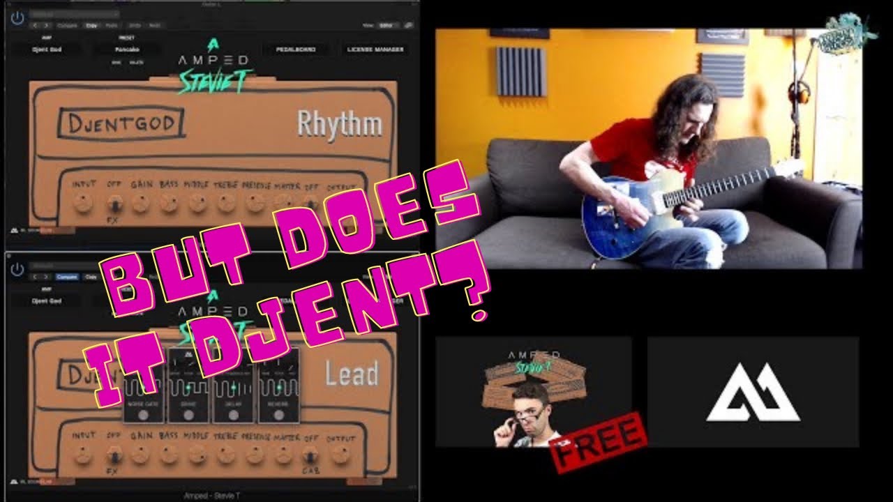 ML Sound Lab - Amped Stevie T Djent God Plugin (FREE) - YouTube