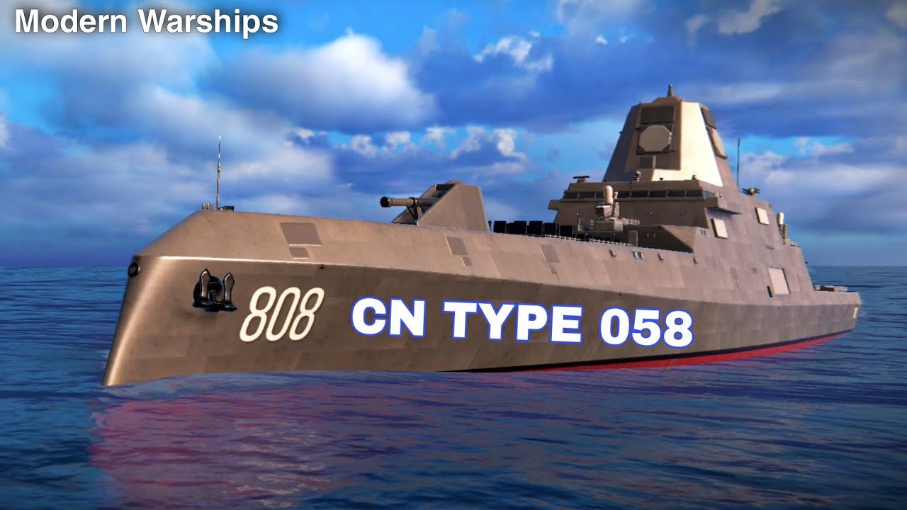 Modern Warships: CN TYPE 058 in Action. - YouTube