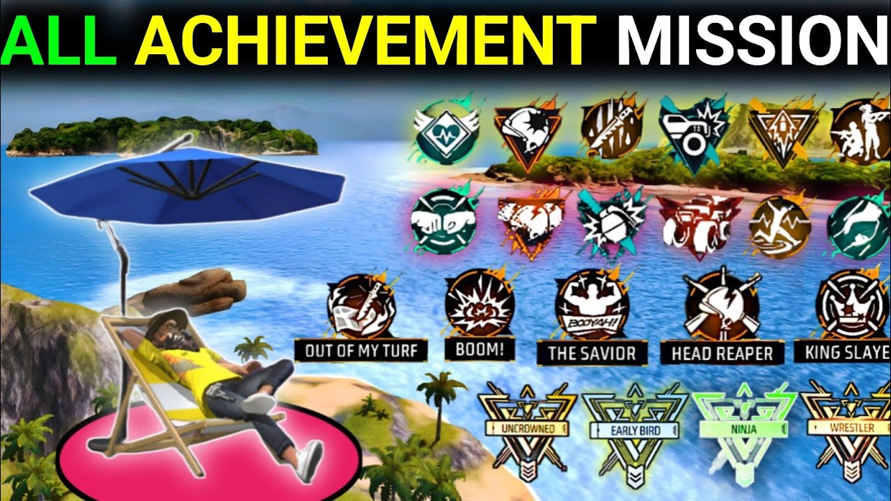 How To Complete All Achievement Mission | Free Emote Kaise Milega ...