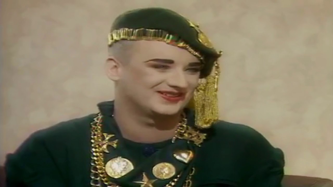 Boy George and Roger Cook - Interview 1987 - YouTube