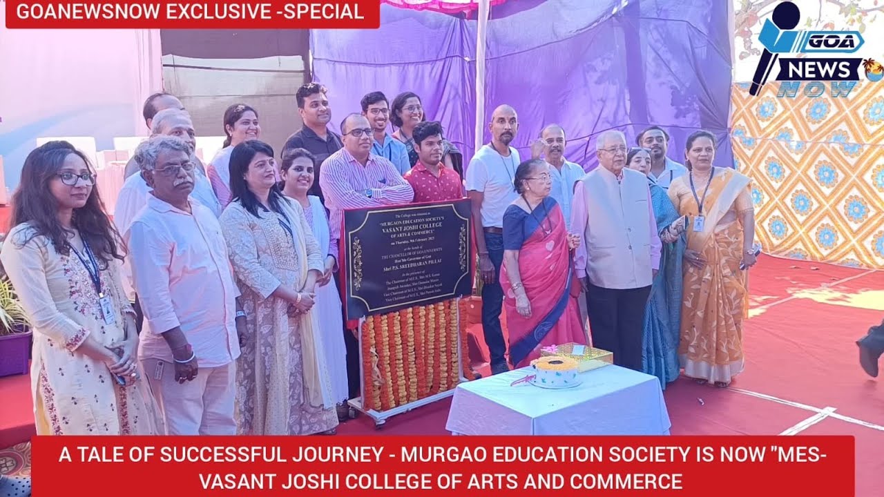 A TALE OF SUCCESSFUL JOURNEY! MES COLLEGE RENAMED AS VASANT JOSHI ...