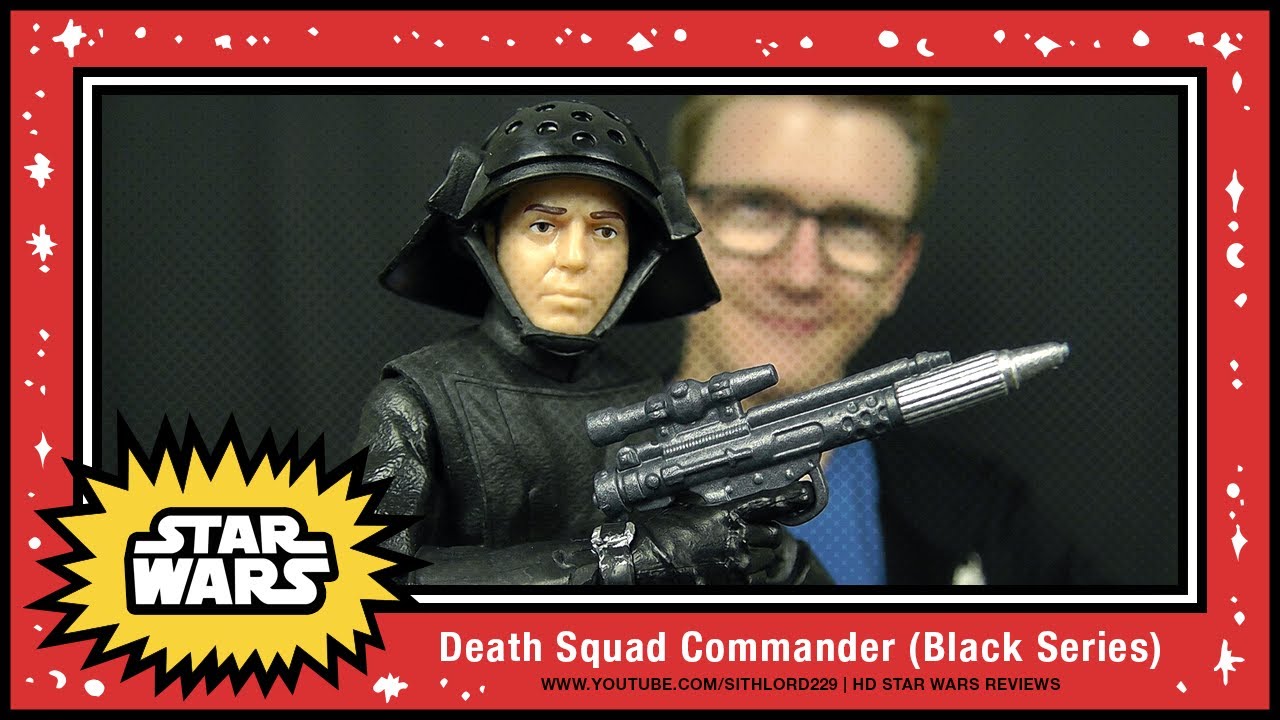 Death Squad Commander | Star Wars 40th Anniversary | The Black Series 6 ...