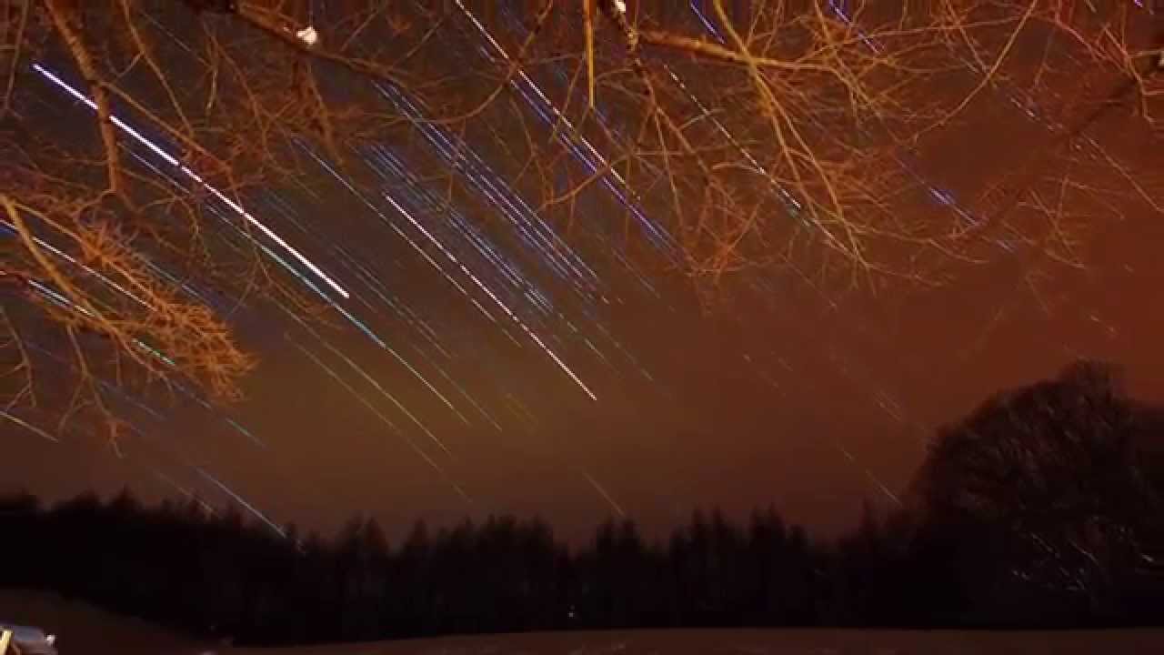 Time-Lapse Composite Stars - YouTube