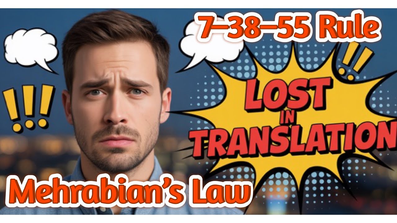 Why Words Don’t Tell the Whole Truth | The 7–38–55 Rule & Emotional ...