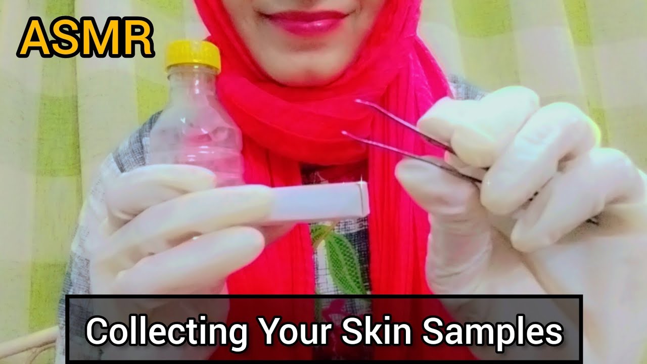 ASMR Collecting Your Skin Samples | Fast 5 Minute ASMR (NO TALKING ...