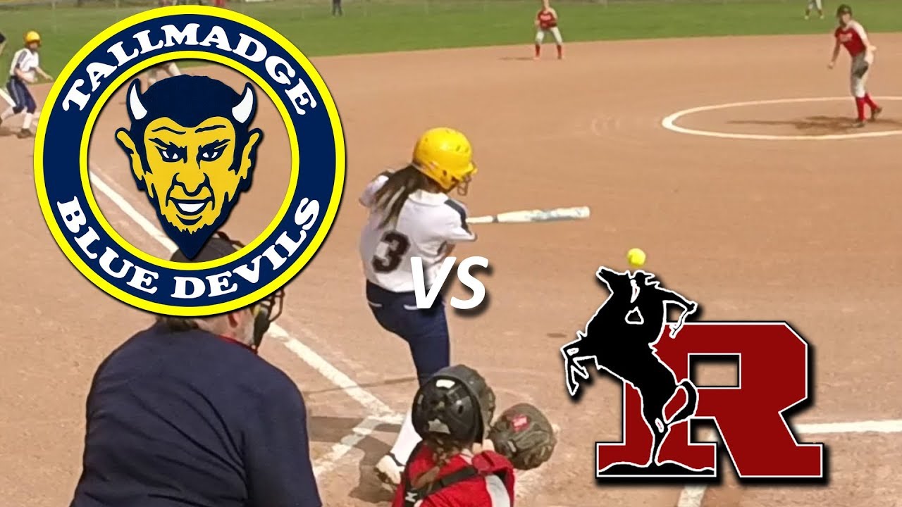 Tallmadge Blue Devils vs Kent JV Fastpitch Softball Game - YouTube