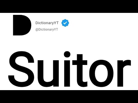 Suitor Meaning in English - YouTube
