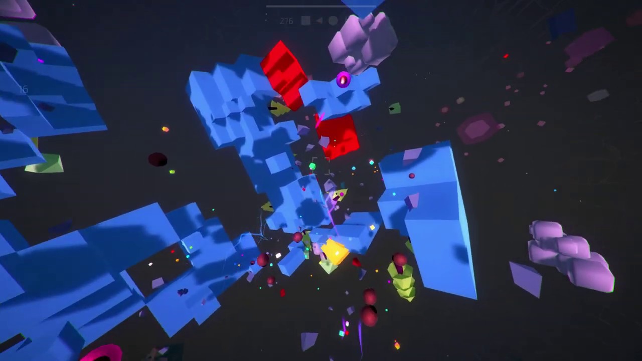 Infinity Square/Space. Gameplay. Open source game. Unity Asset Store ...