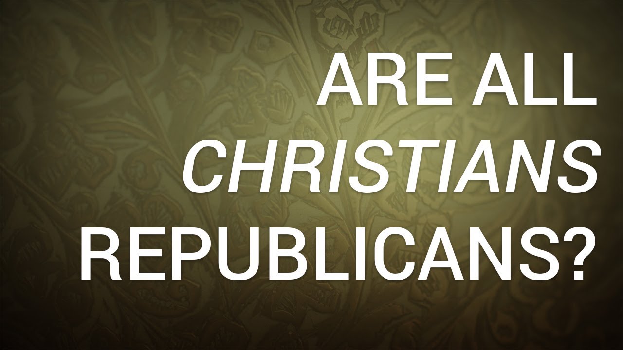 Are All Christians Republicans? - YouTube