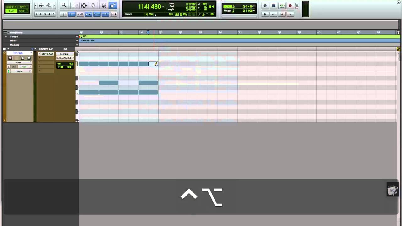 Pro Tools Midi Programming Tutorial Youtube
