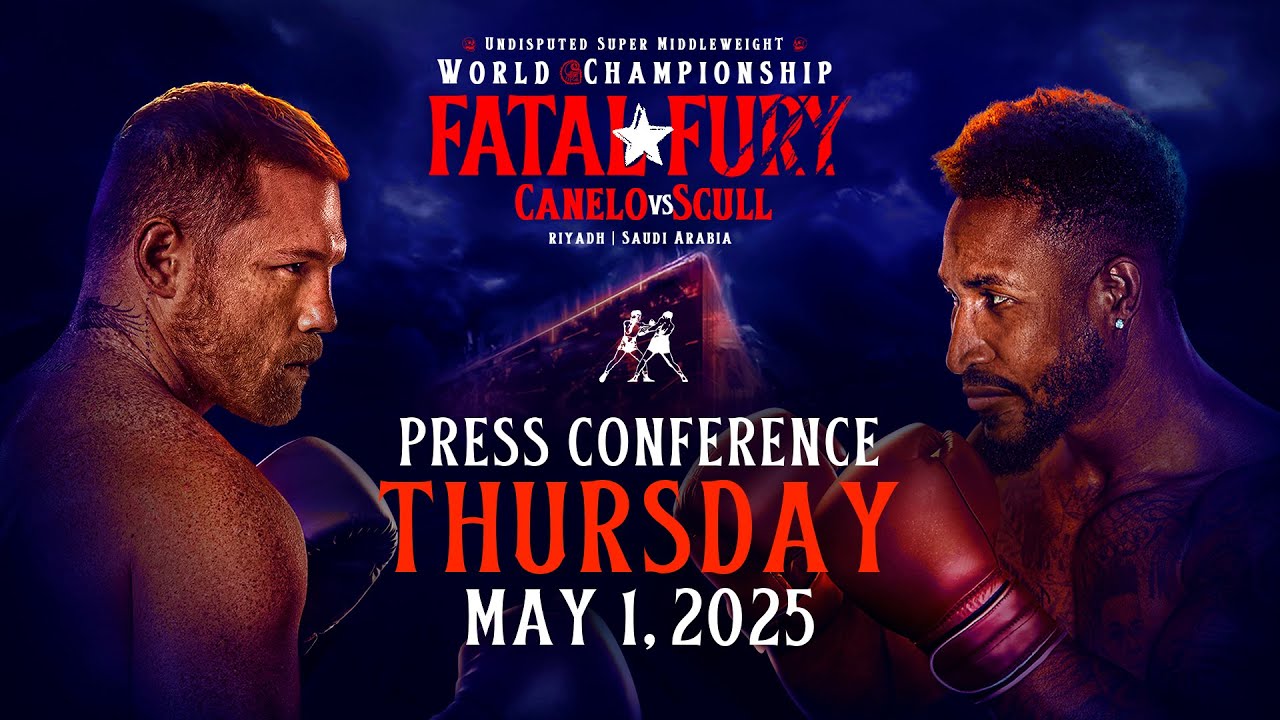 Press Conference Live | Fatal Fury: City of the Wolves | Canelo vs ...