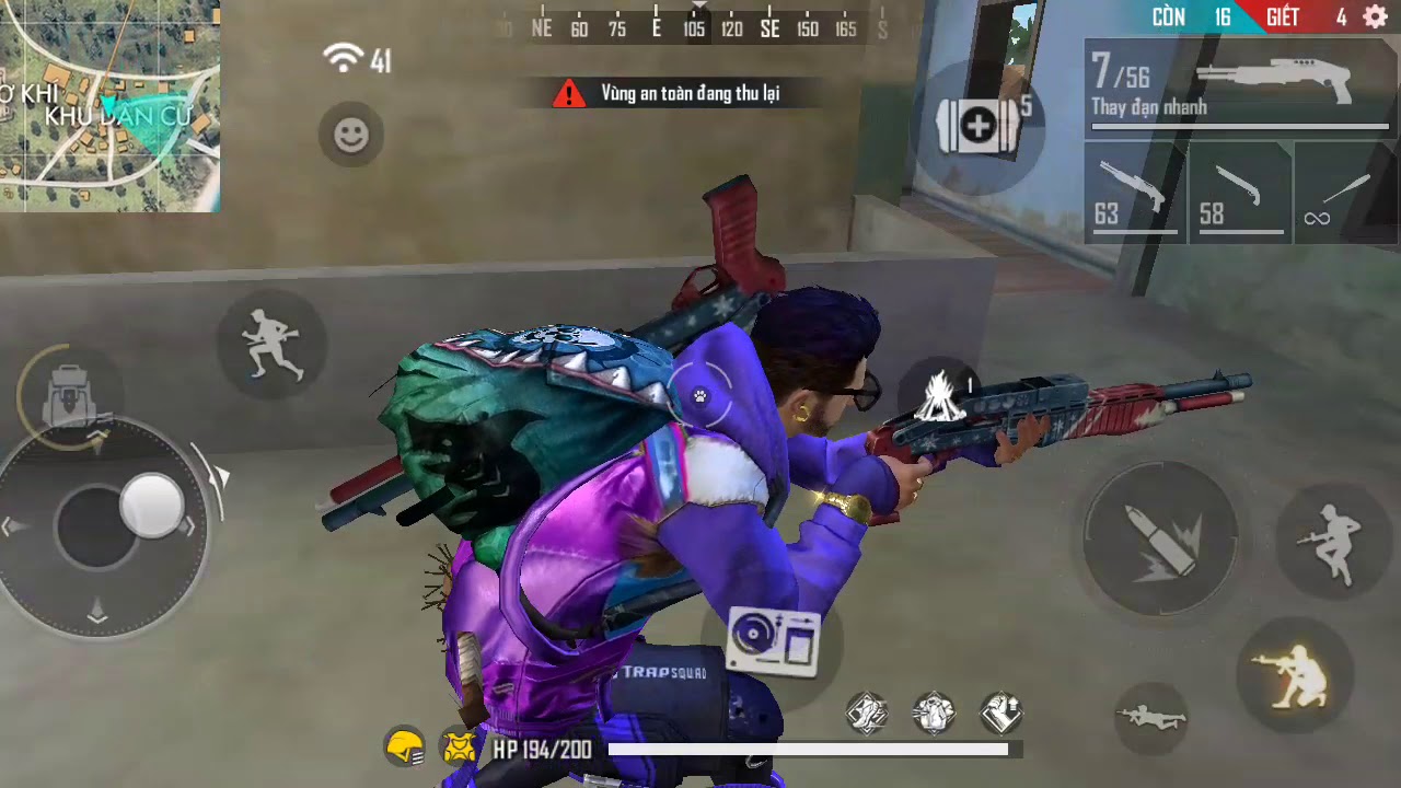 Garena free Fire ☆ test slogan 《 SPat12 , M1014 và khẩu lục Slogan 》 .😁 ...