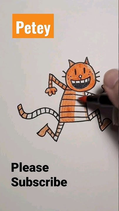 How to draw Petey Dogman | Easy steps for kids - YouTube