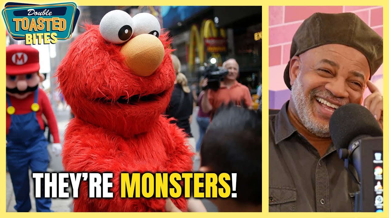 NEW YORK MASCOTS COSPLAYERS ARE MONSTERS! | Double Toasted Bites - YouTube