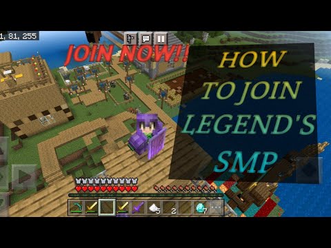 HOW TO JOIN LEGEND'S SMP ||| MINECRAFT POCKET EDITION ||| ABHI KA ABHI ...