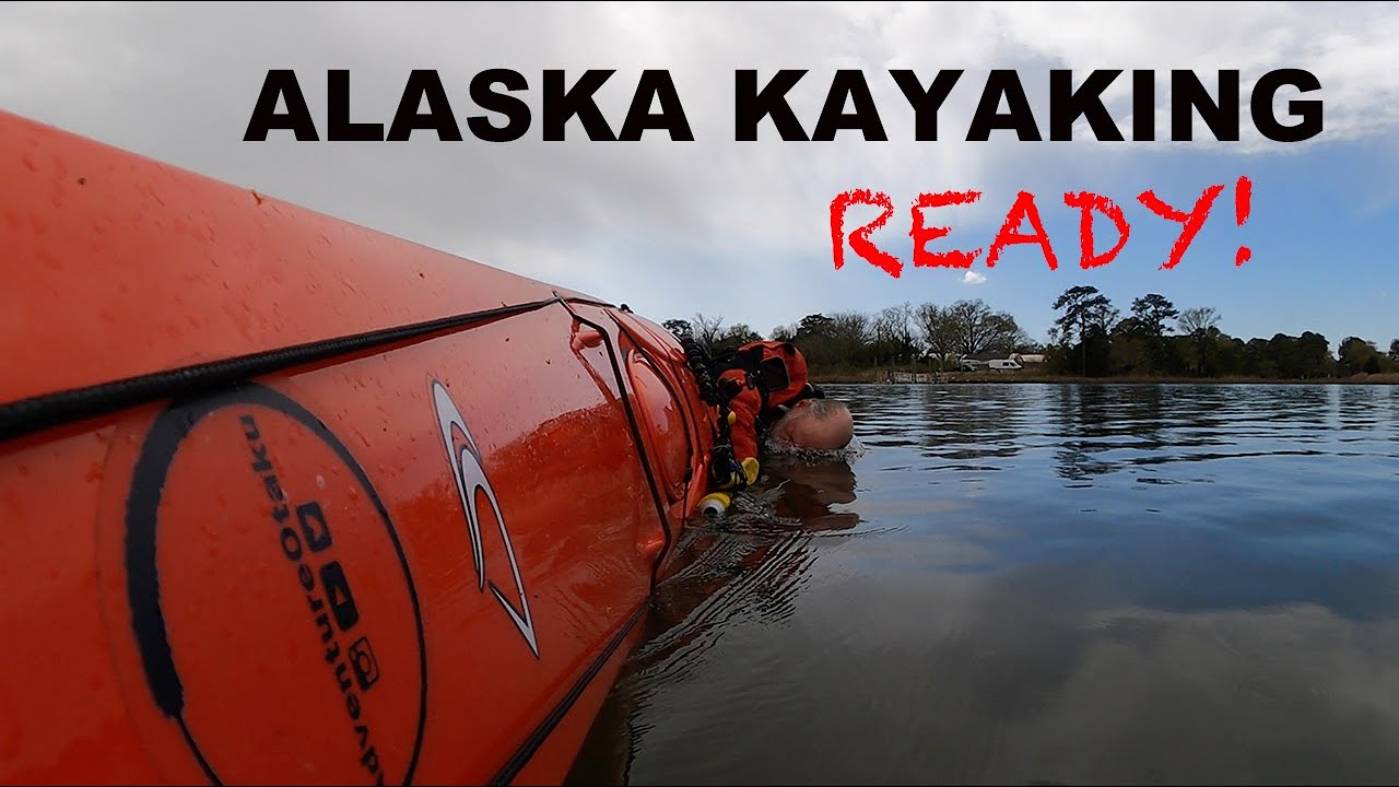 Alaska Kayaking Ready! Rolling, Rodeo Rescue, Paddle Float - YouTube