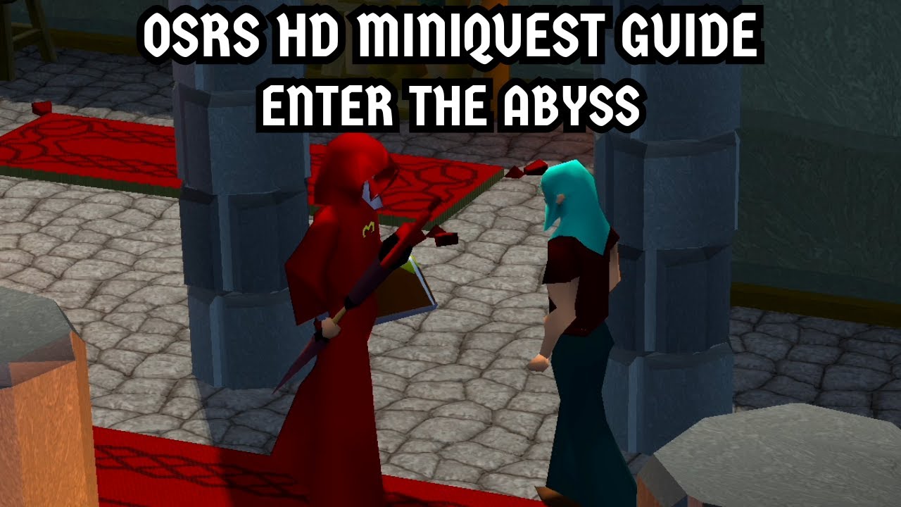 [OSRS HD Miniquest Guide] Enter the Abyss - YouTube