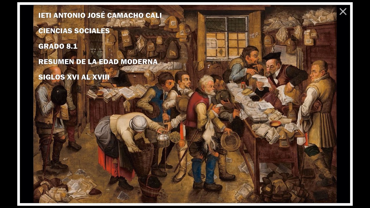 RESUMEN DE LA EDAD MODERNA. SIGLOS XVI AL XVIII. - YouTube