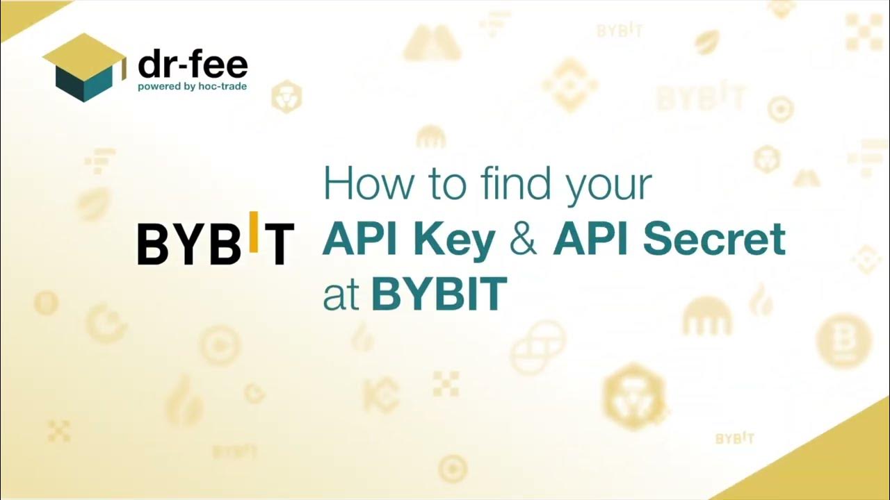 How to find your API Key & Secret at ByBit (Tutorial October 2022) - YouTube