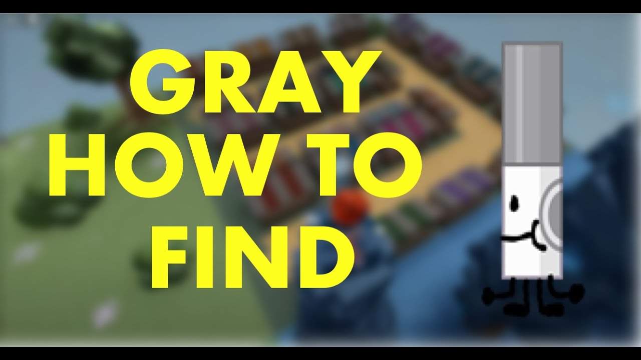 How To Find GRAY MARKER | ROBLOX FIND THE MARKERS - YouTube