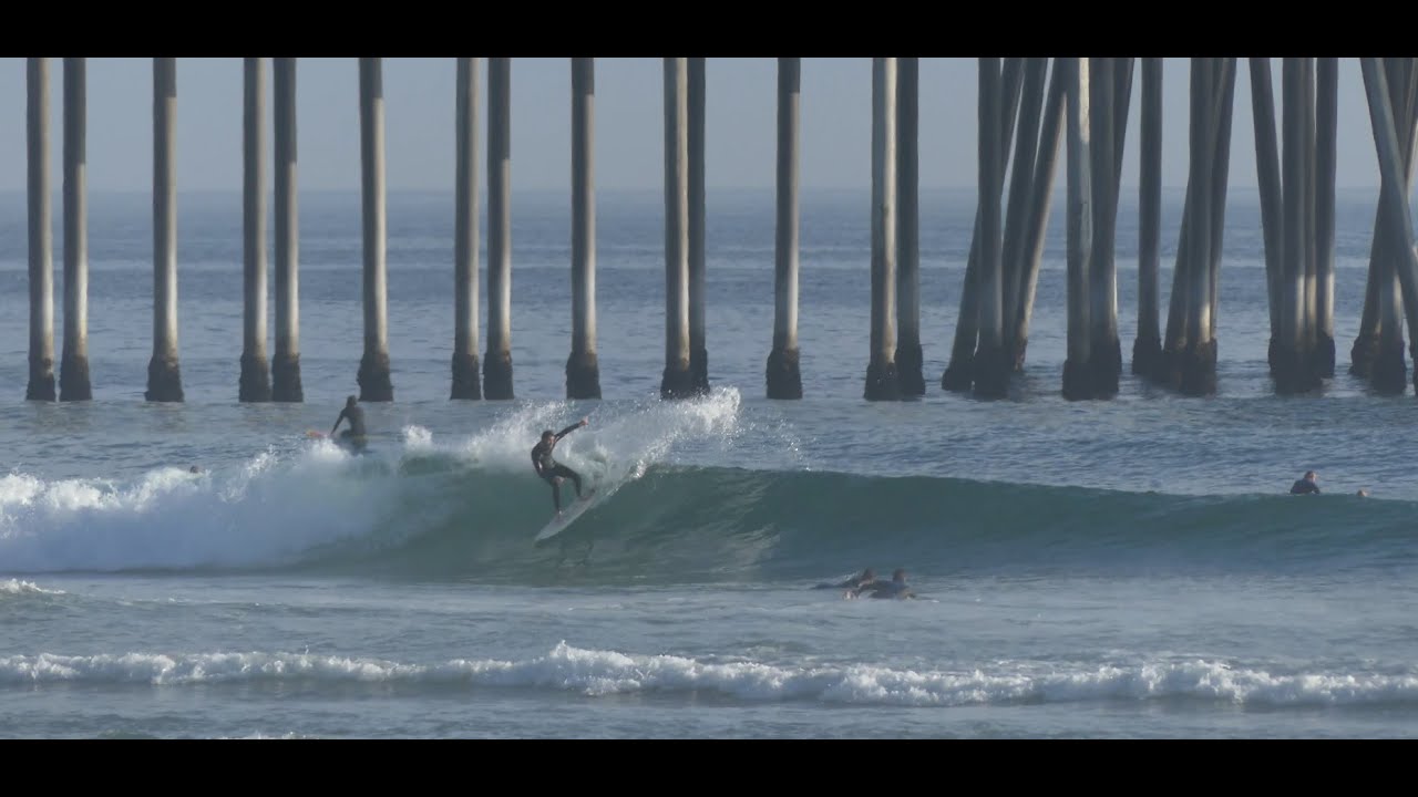 Huntington Beach, CA, Surf, 9/20/2016 - (4K@30) - Part 1 - YouTube