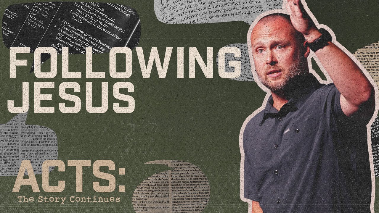 Acts - Following Jesus - Dr. Blake Ligon - YouTube