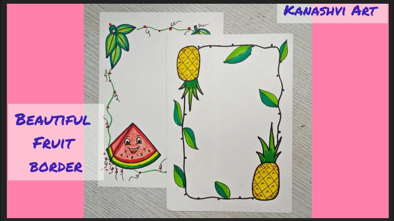 Simple Border Design Ideas For Kids Table - Infoupdate.org