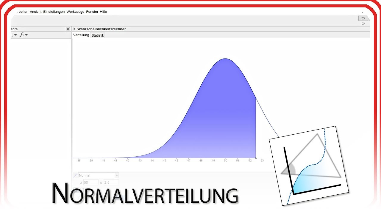 Normalverteilung | GeoGebra EasyGoing - YouTube
