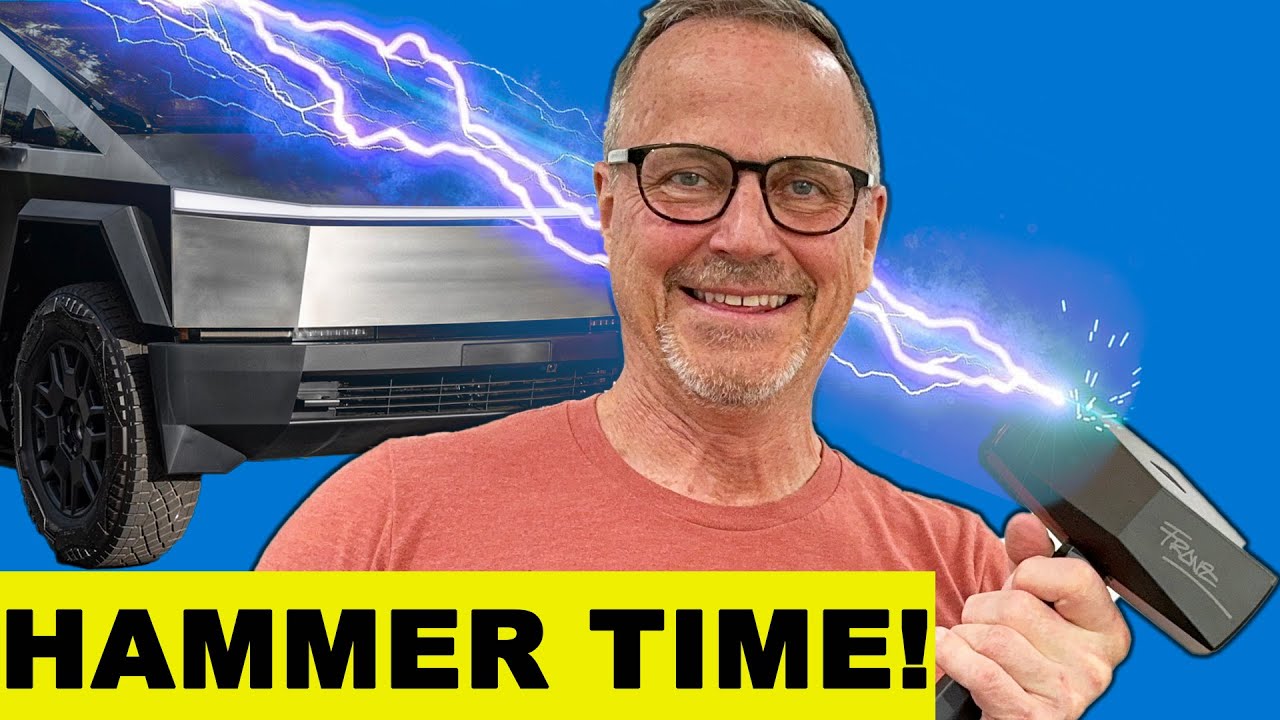 Tesla CYBER HAMMER Unboxing! 📐🔨⚡️ - YouTube