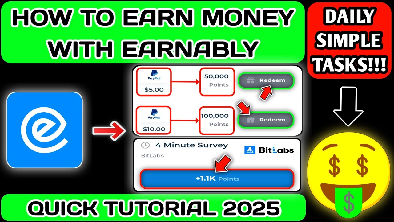 How to Earn Money with Earnably (Quick Tutorial 2025) - YouTube