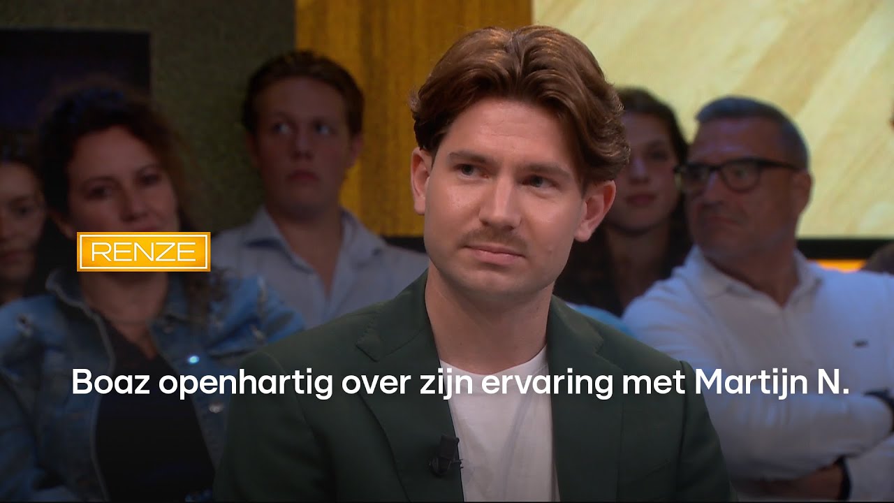 Boaz openhartig over zijn ervaring met Martijn N. | Renze - YouTube