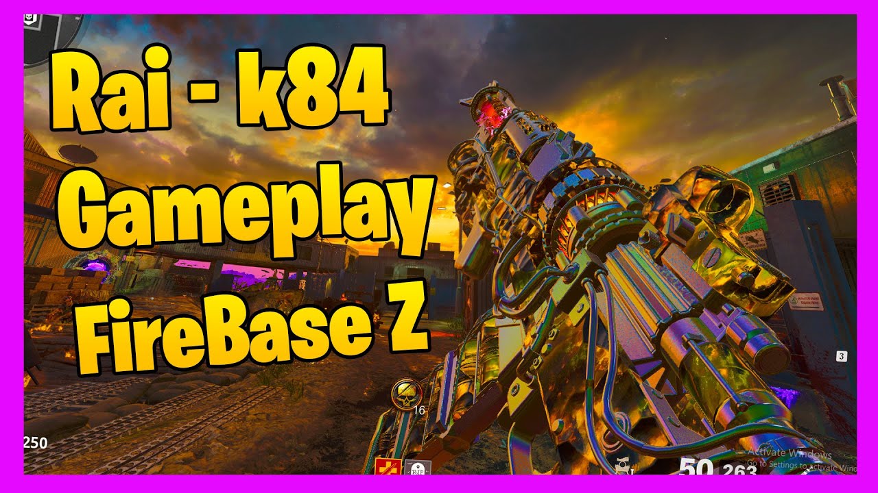 Firebase Z Rai - K84 Wonder Weapon Gameplay! - YouTube