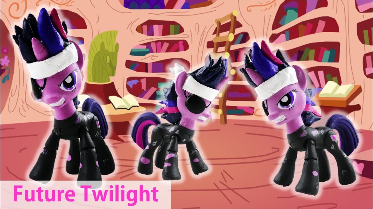 Future Twilight Sparkle MY Little Pony Custom Tutorial - YouTube