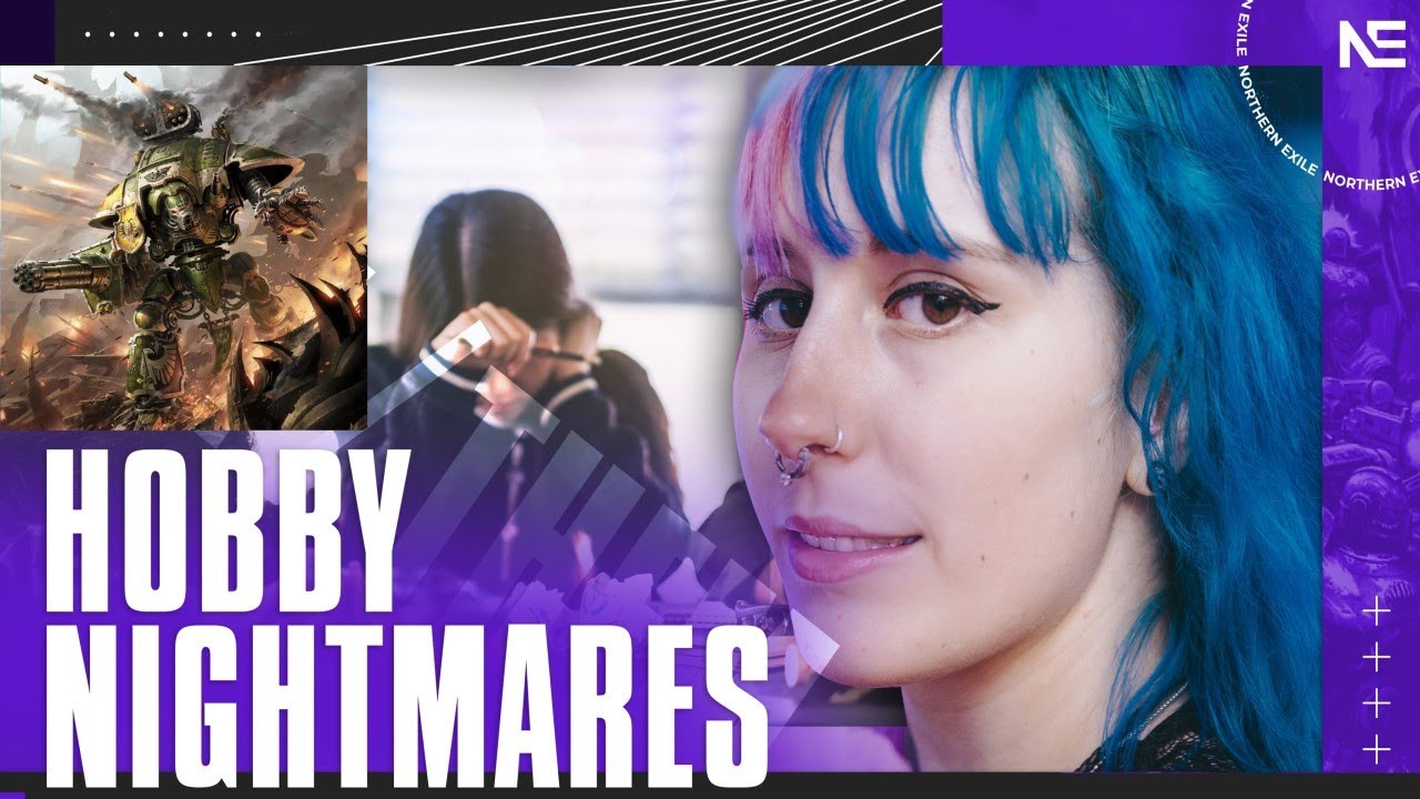 CRINGE Blue Haired Weirdo CHASES 40K Hobby Girl from the Store! When ...