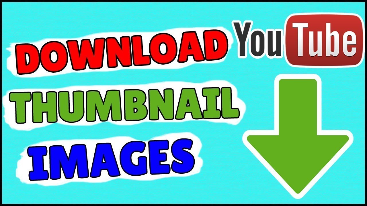 How to Download Youtube Thumbnail | How To Download YouTube Thumbnail ...