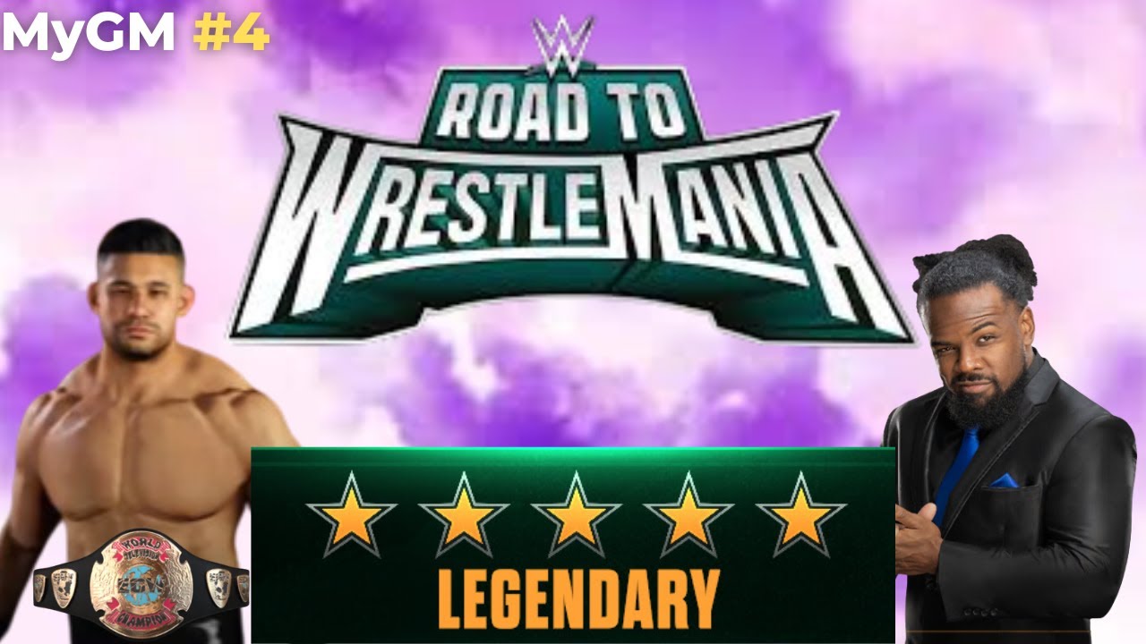 Gabriel Slade LEGACY RUN - Road to Wrestlemania! - WWE 2K24 MyGM - YouTube