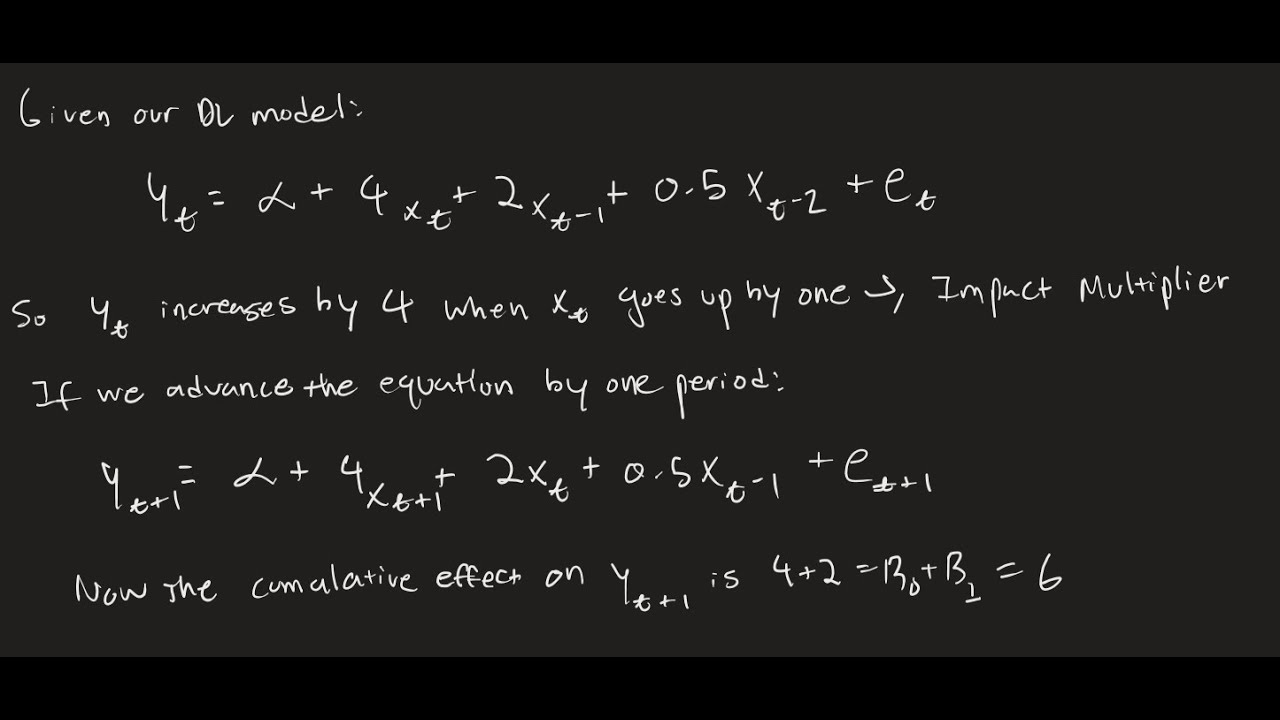 Multivariate Regression Part Three Intro To Time Series Models 2
