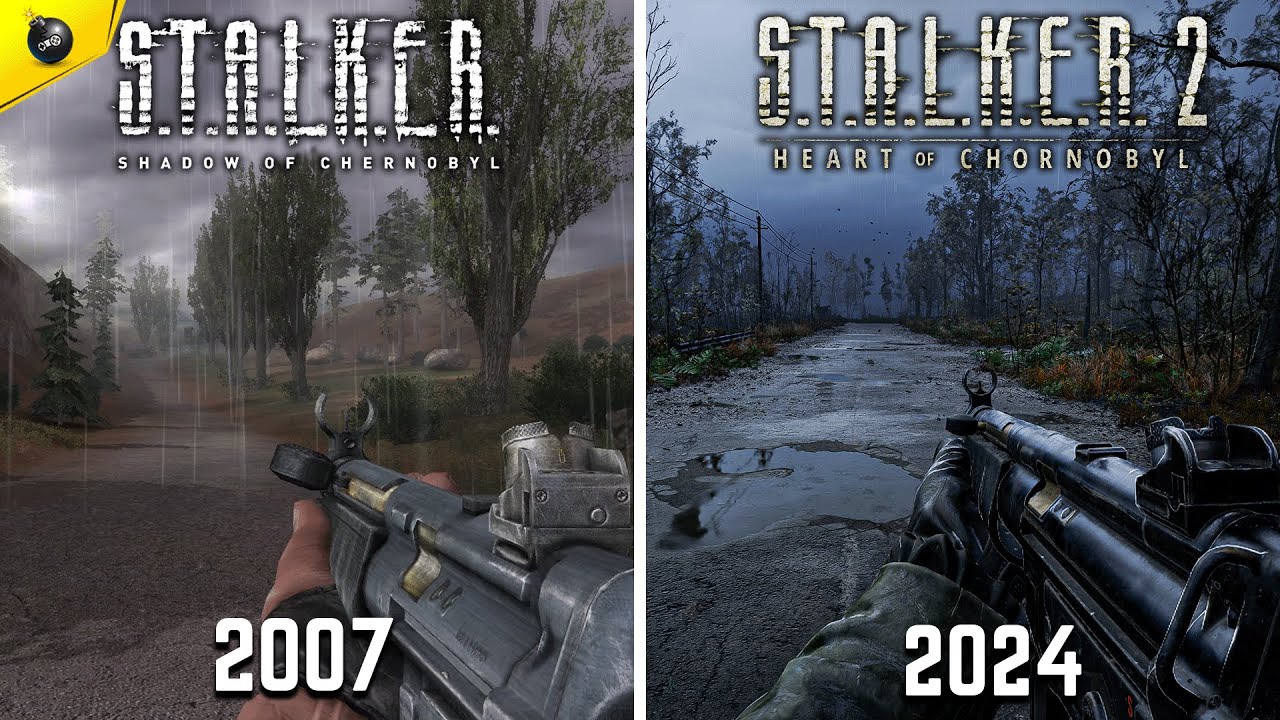 STALKER 2 vs STALKER 1 - Details & Graphic Comparison - YouTube