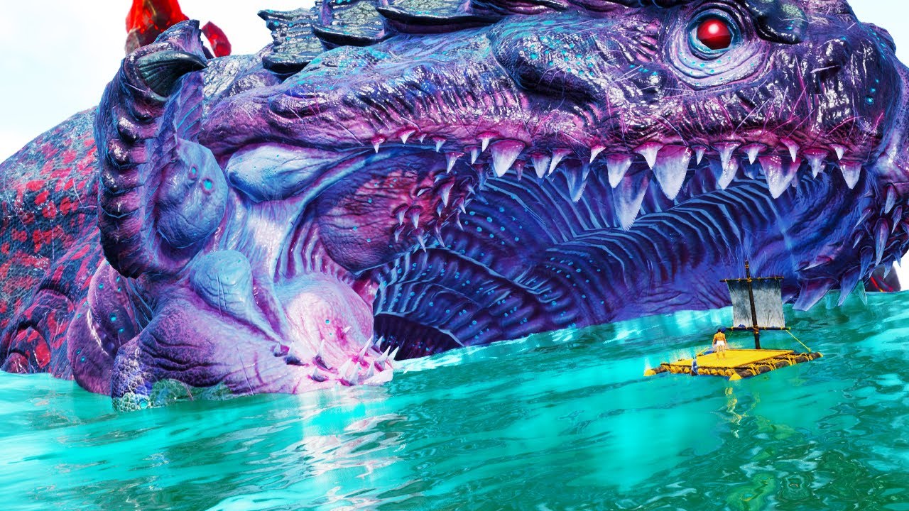 ARK X - FINALLY! Kaiju BOSS EEL BATTLE Shall Be LEGENDARY! (ep67) Ark ...