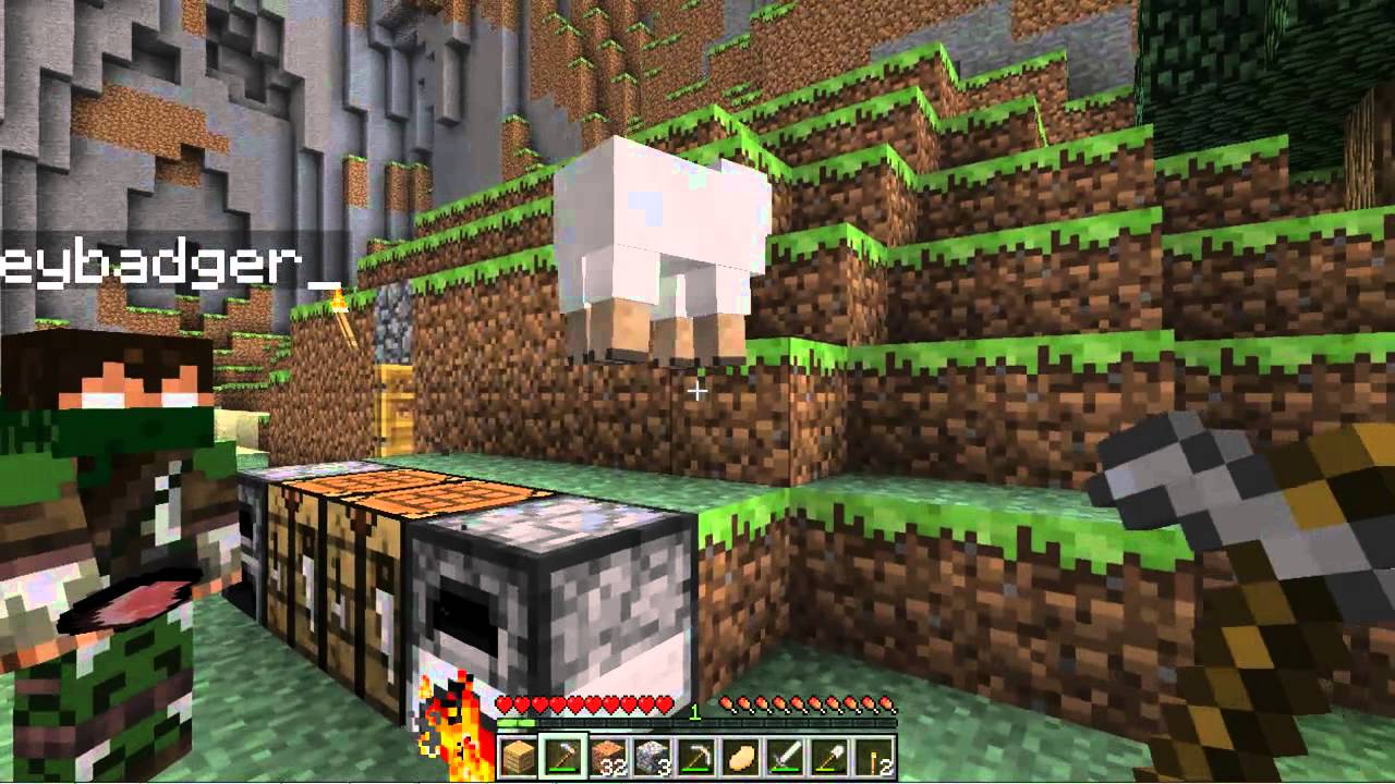 Minecraft Survival Guide #2 - Food + Mob Spawner - YouTube