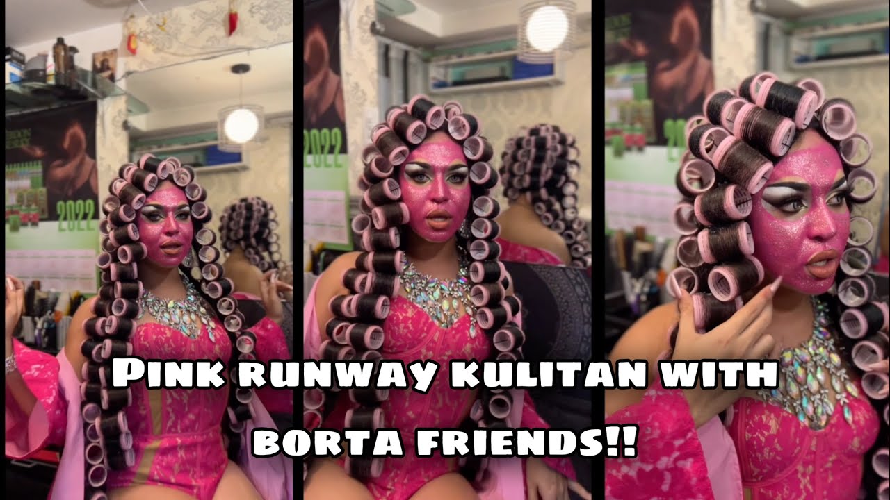 DRAG RACE PHILIPPINES VINAS DELUXE Pink Runway Photoshoot with Borta ...