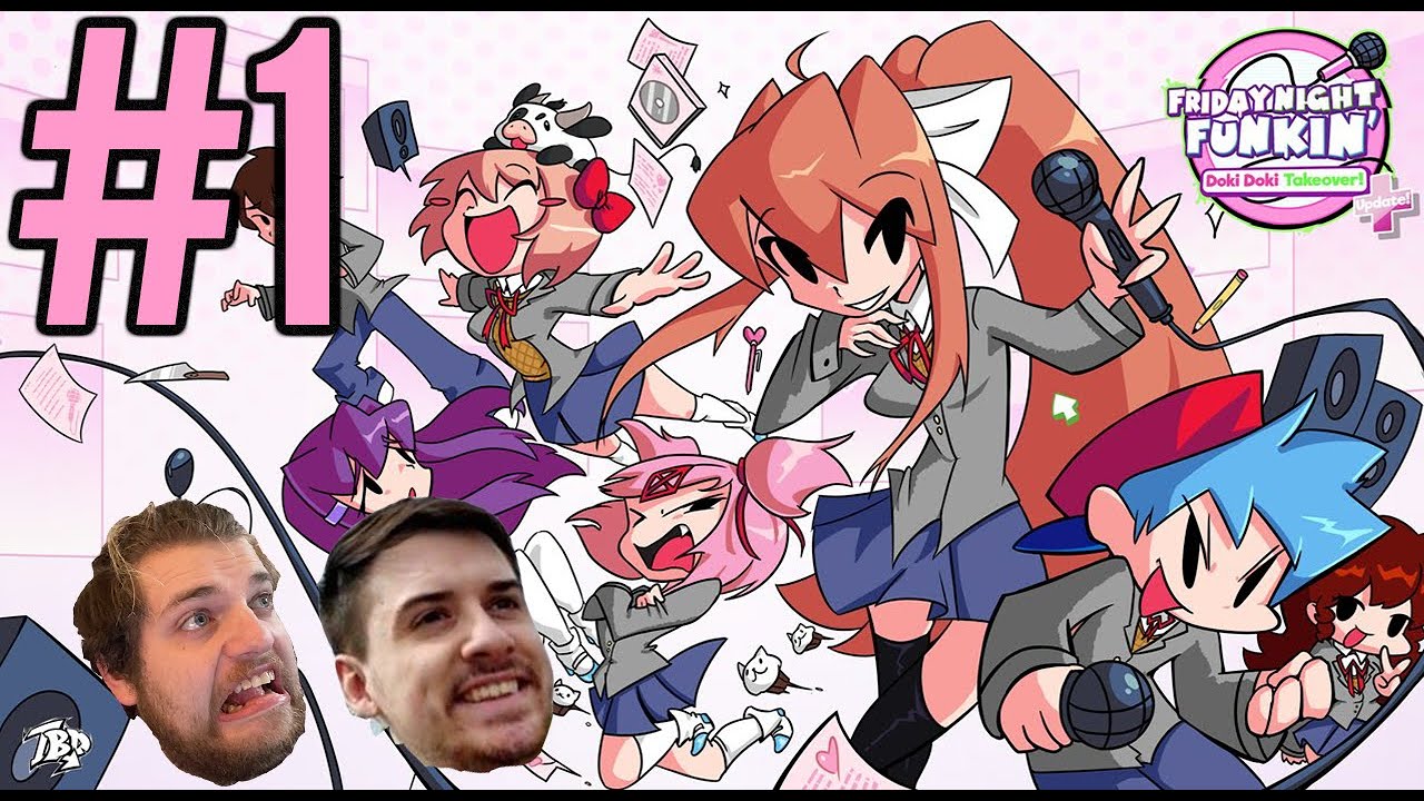 4X SCROLL SPEED CHALLENGE | Friday Night Funkin': Doki Doki Takeover ...