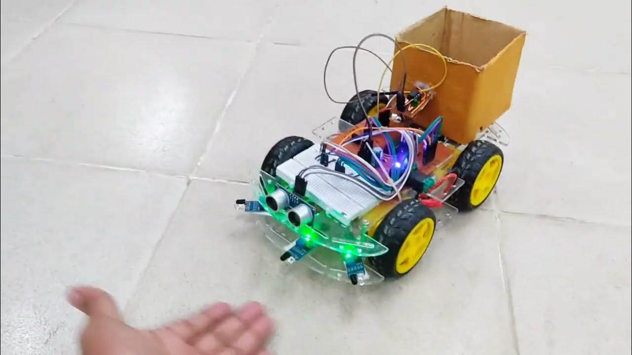 Human Follower Smart Robot Car using ATmega328P - YouTube