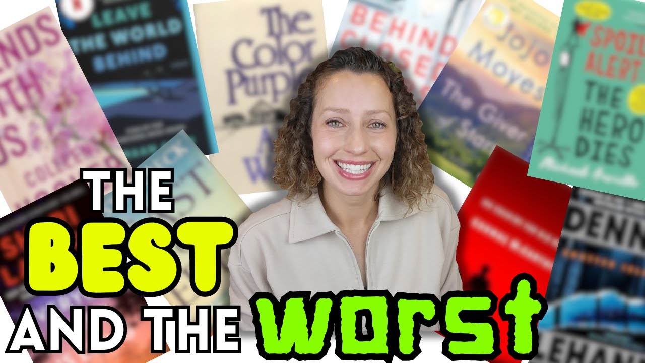 from 100+ books, these were the BEST and WORST - YouTube
