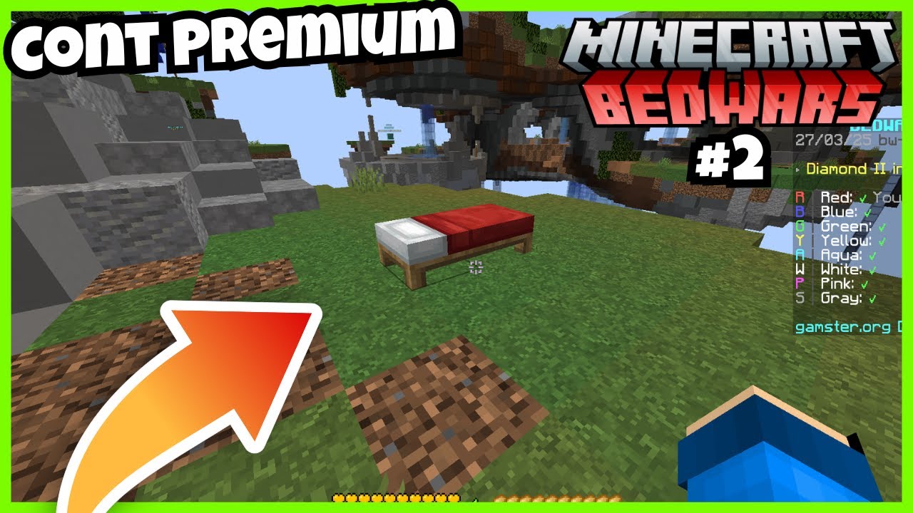 Am Primit un Cont Premium de MineCraft I Minecraft BedWars Romania #2 - YouTube