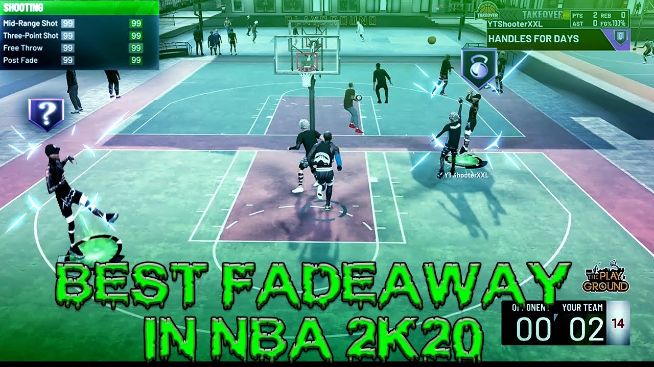 BEST DRIBBLE PULLUP IN THE GAME | GREEN EVERY FADE AWAY | NBA 2K20 ...