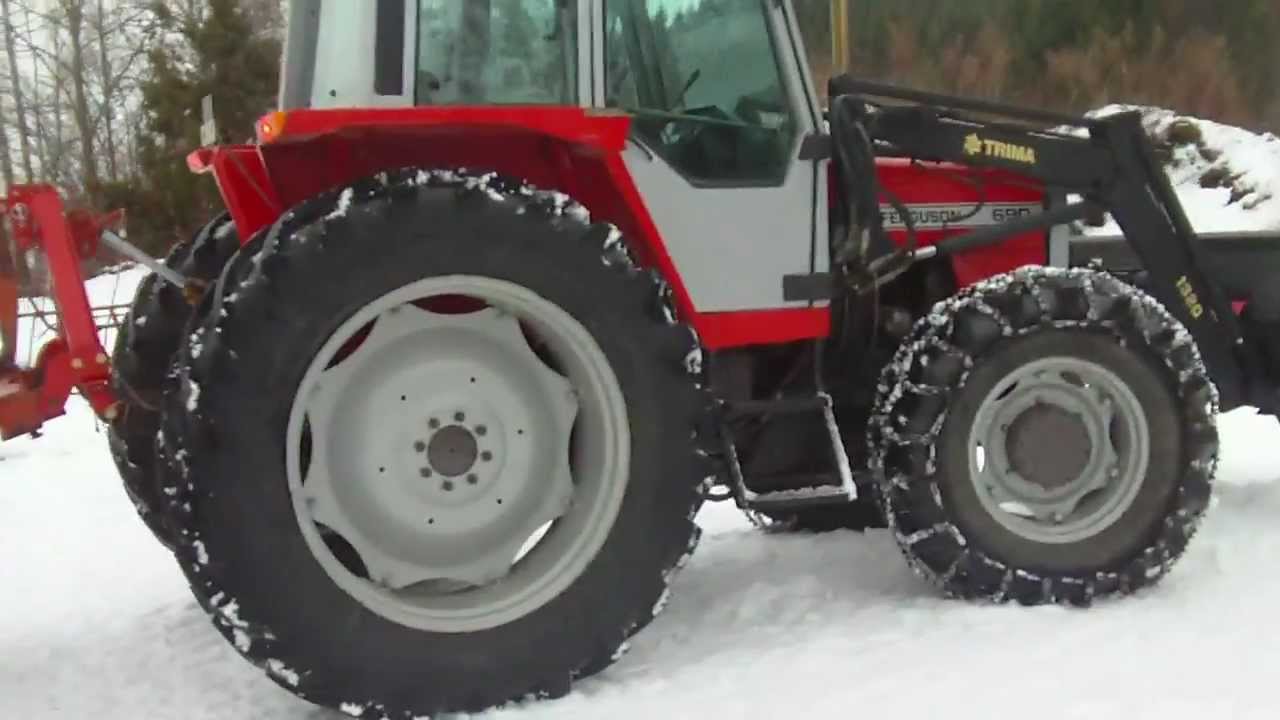 Massey Ferguson 690 turbo - YouTube