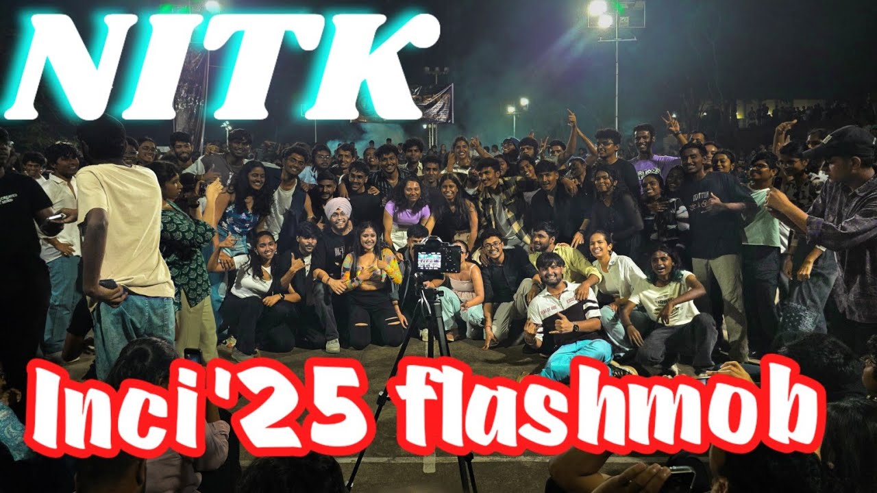 INCIDENT'25 FLASHMOB || NITK dance club|| Dance Video #dance #nitk # ...